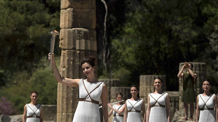 Newsela | When Ancient Greece Banned Women From Olympics, They Started ...